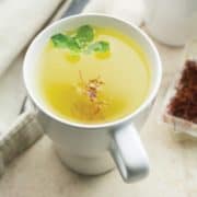 Saffron Tea Recipe - Pepper Bowl