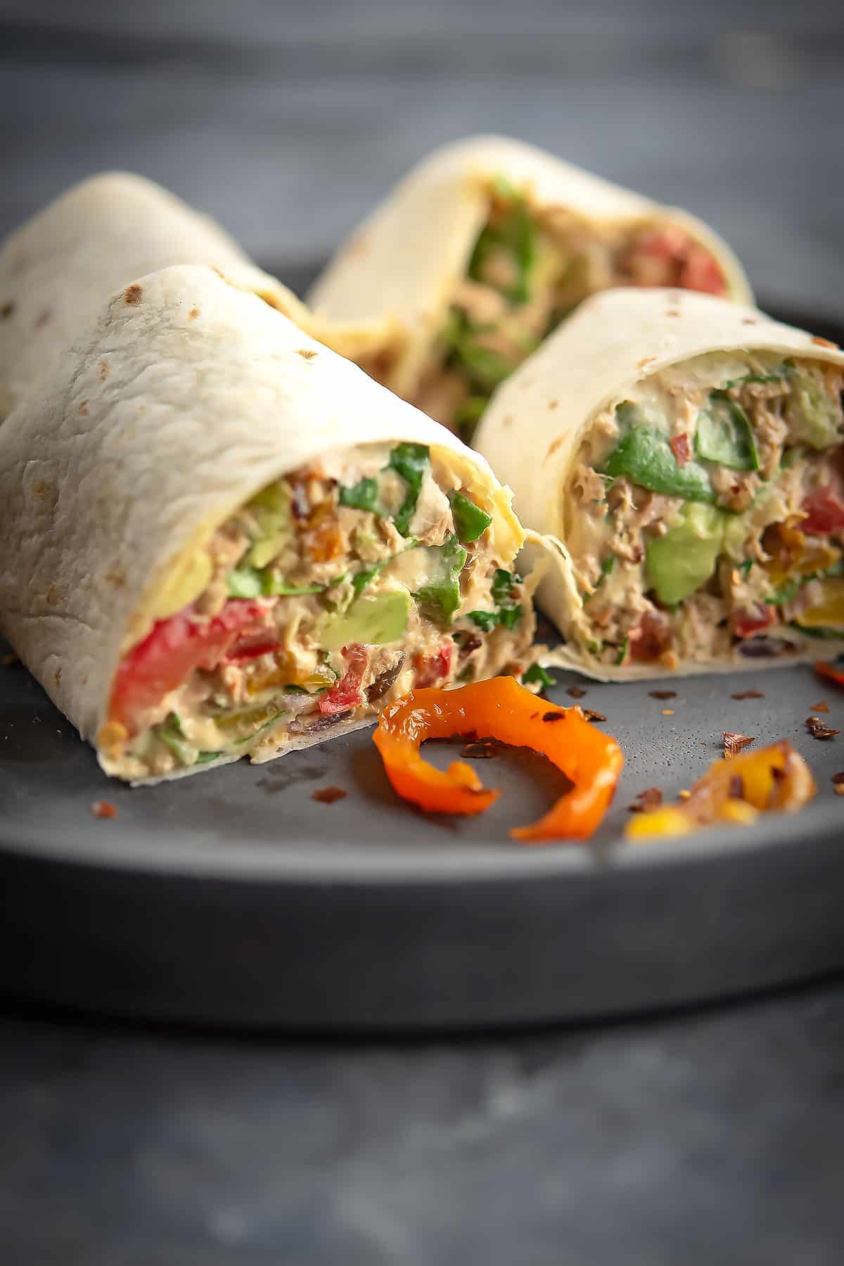 Spicy tuna wrap - Pepper Bowl