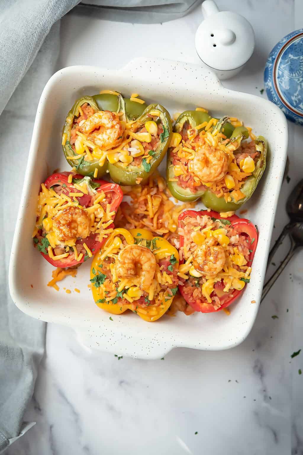 Seafood Stuffed Peppers
