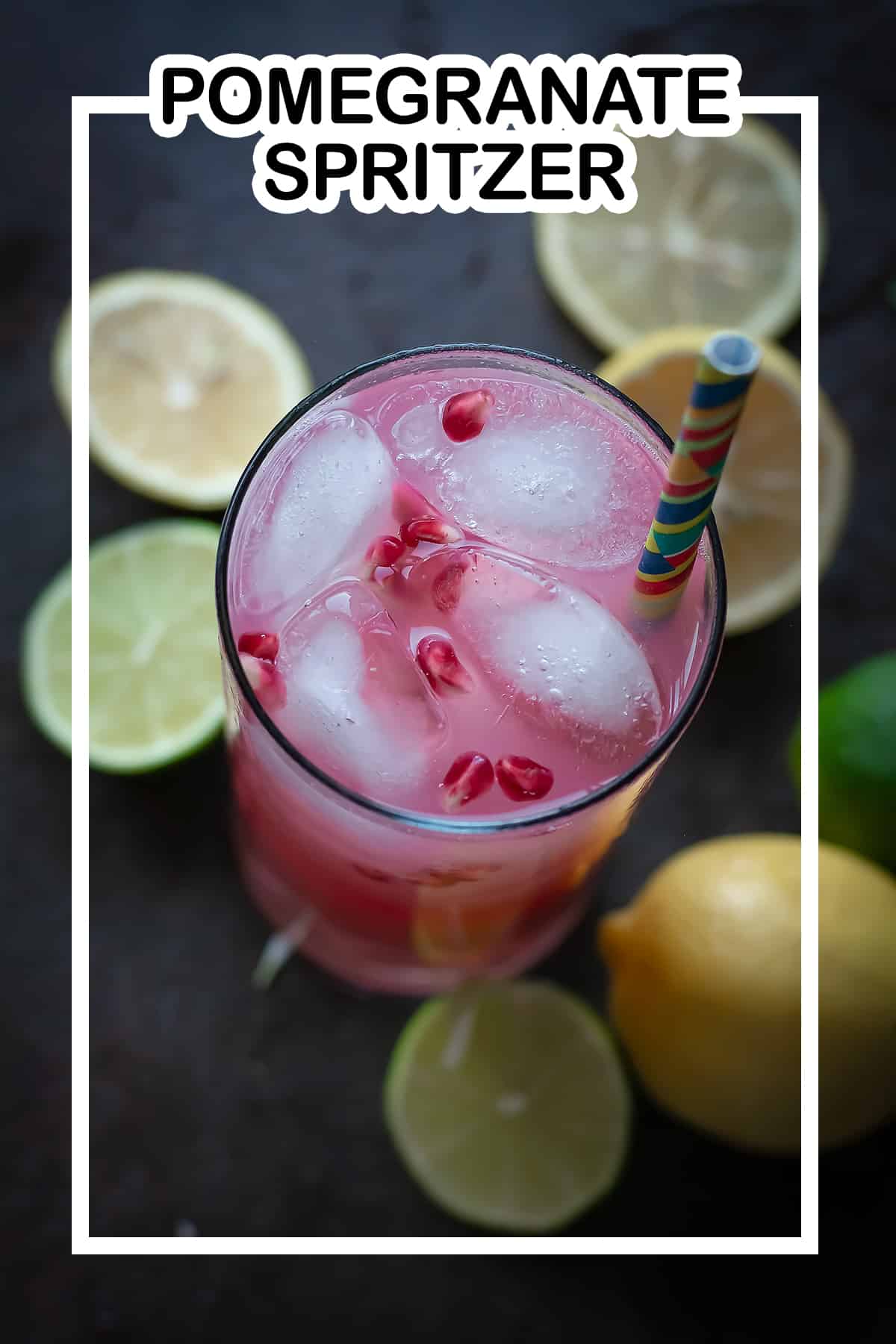 Pomegranate Spritzer Recipe - Pepper Bowl