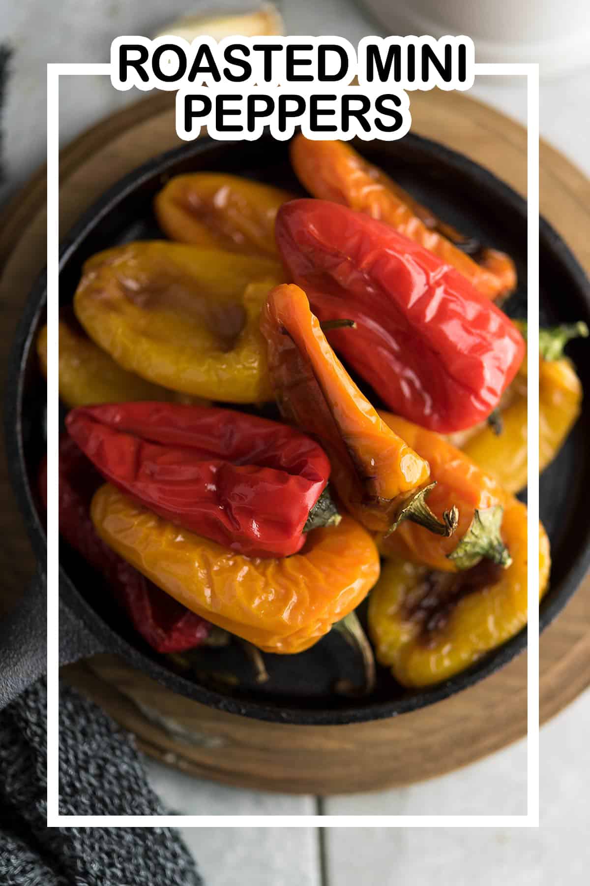 Roasted mini peppers - Pepper Bowl