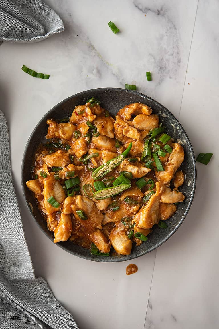 Hot And Spicy Chinese Chicken
