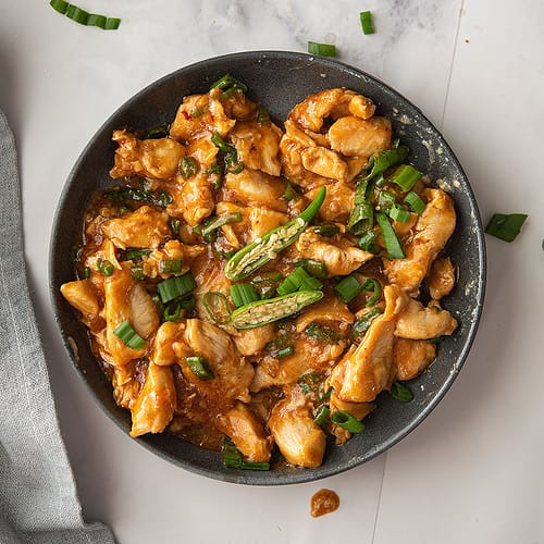 Hot And Spicy Chinese Chicken