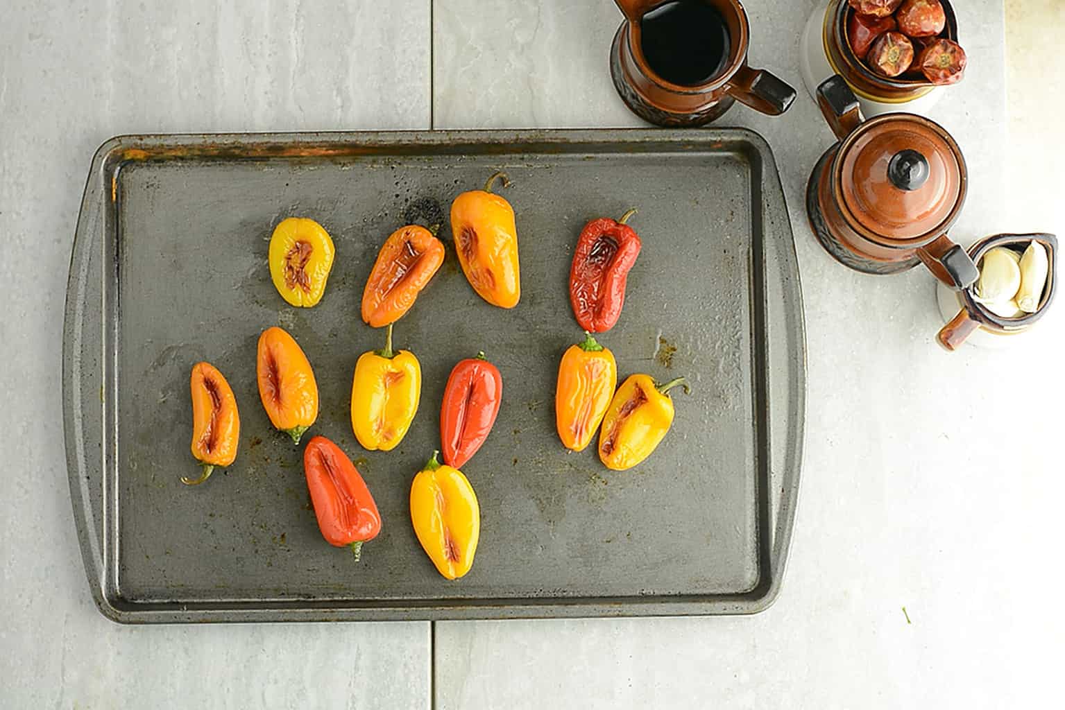 Roasted Mini Peppers