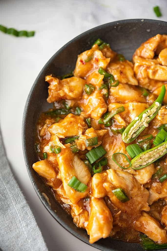 Hot And Spicy Chinese Chicken