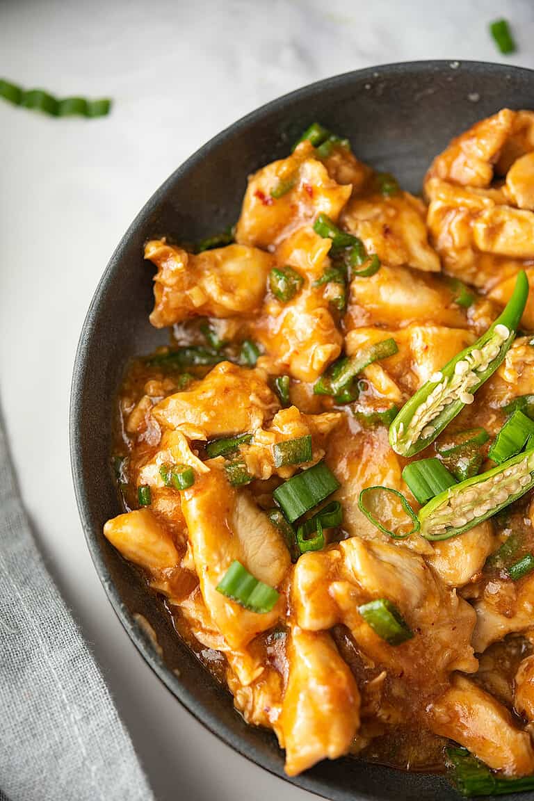 Hot And Spicy Chinese Chicken