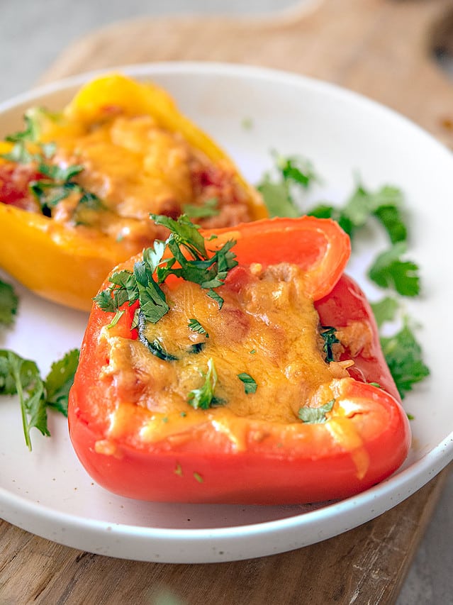 Seafood Stuffed Peppers