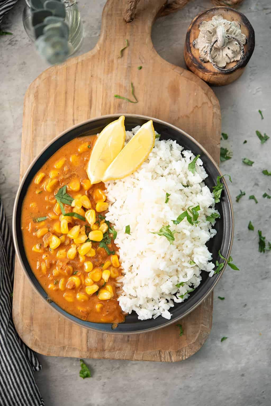 Corn Curry - {Simple & Tasty}