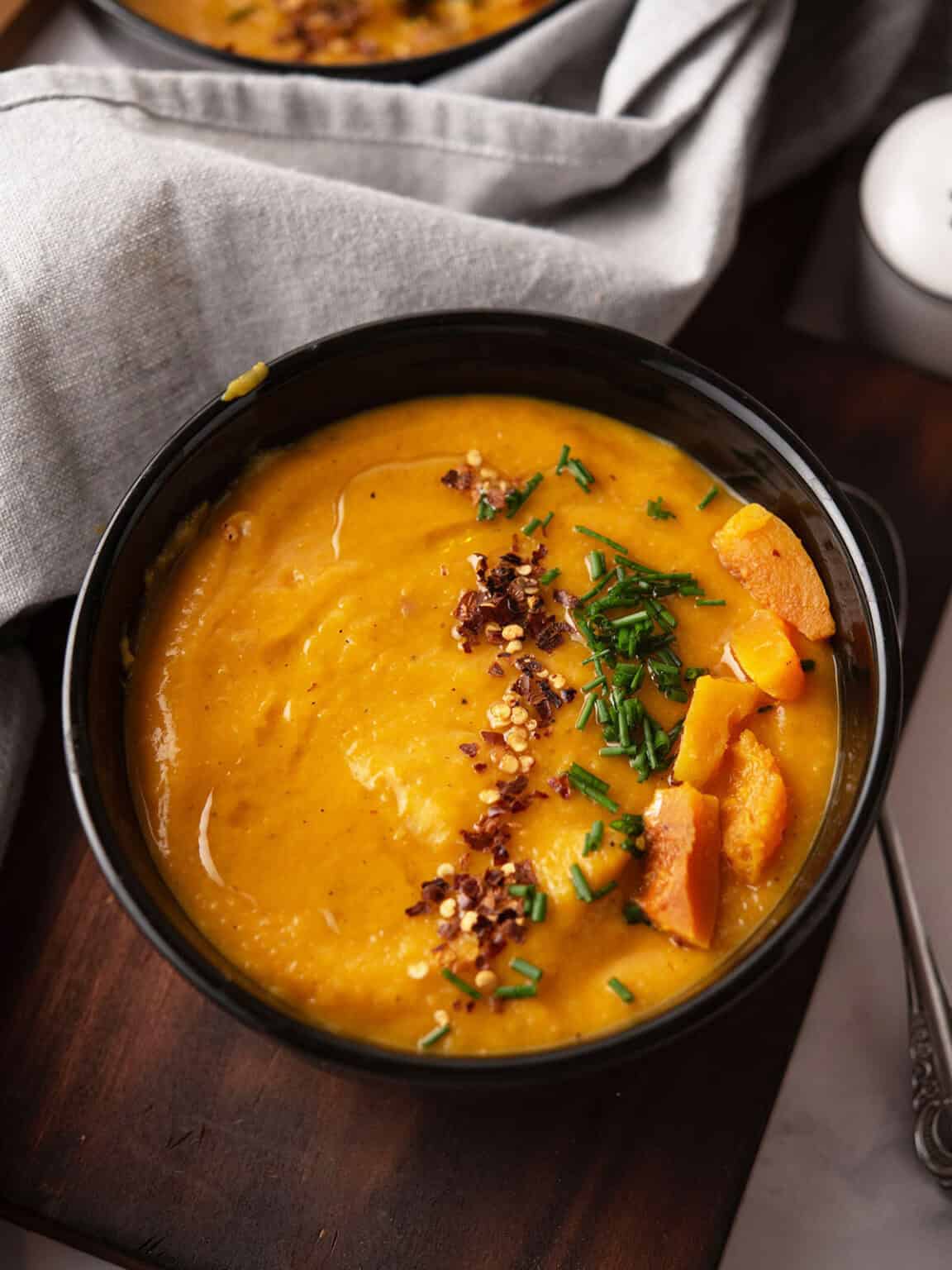 Spicy Butternut Squash Soup