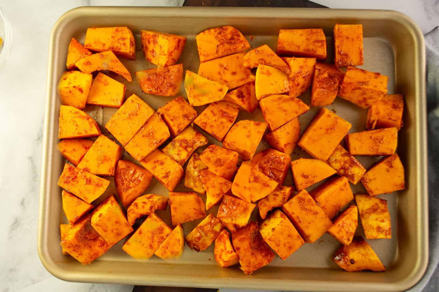 Spicy Roasted Butternut Squash