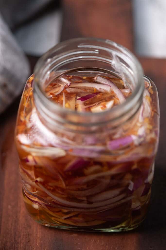 Spicy Pickled Onions