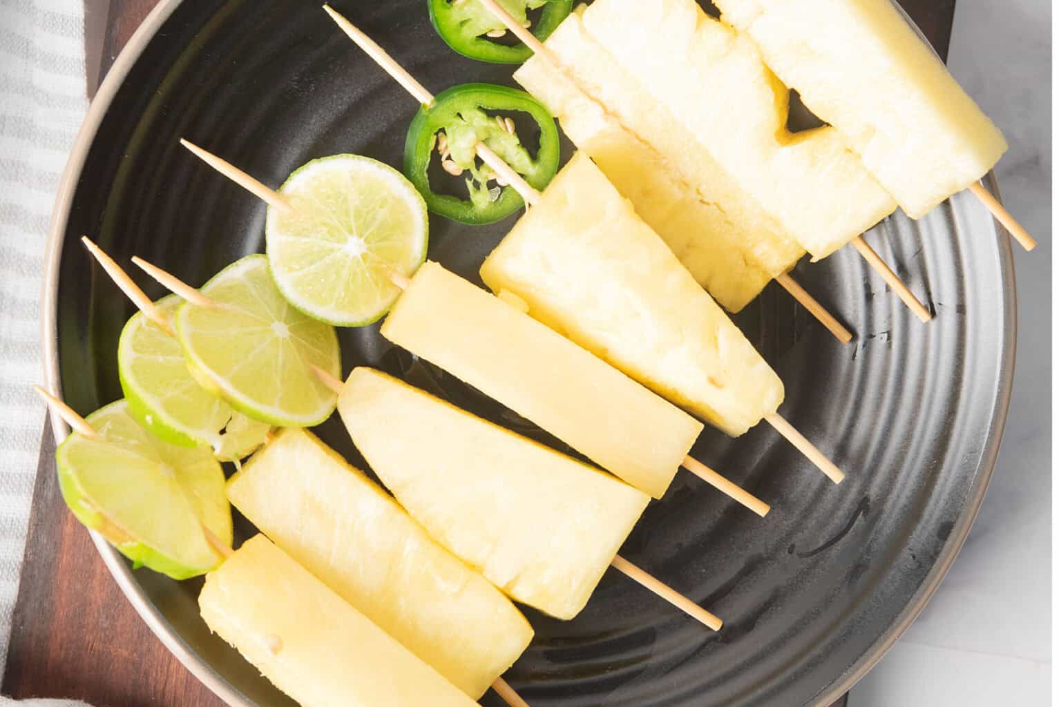 Spicy Grilled Pineapple