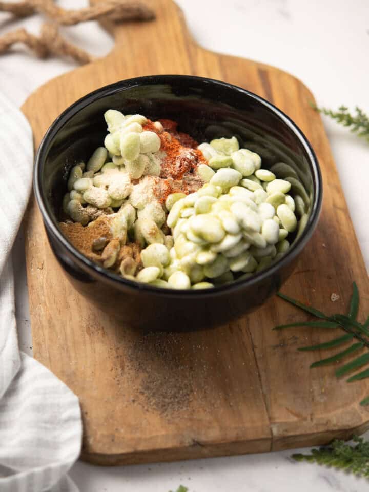 Roasted Lima Beans - Pepper Bowl
