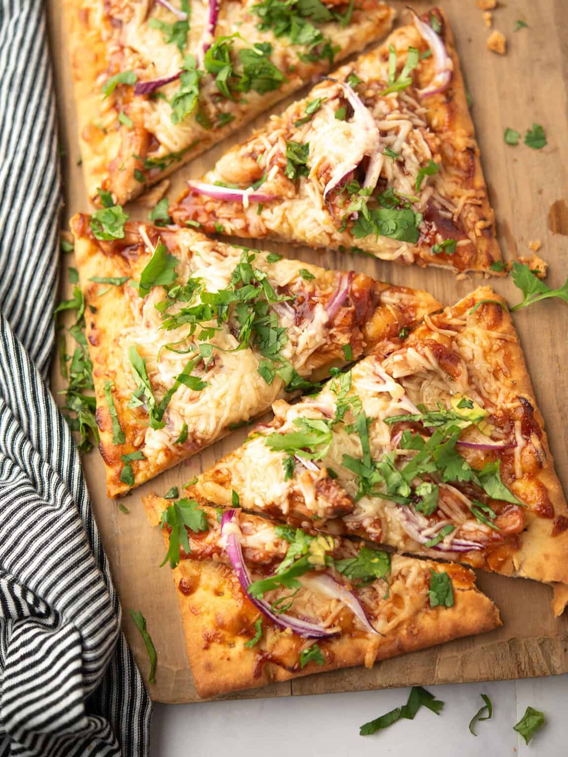 BBQ Chicken Flatbread - Pepper Bowl