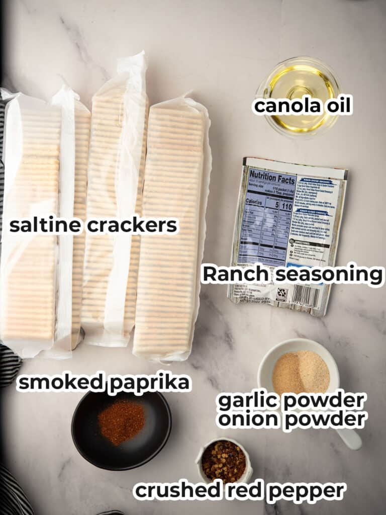 Spicy Saltine Crackers - Pepper Bowl
