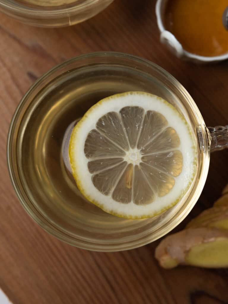 Ginger Lemon Honey Tea - Pepper Bowl