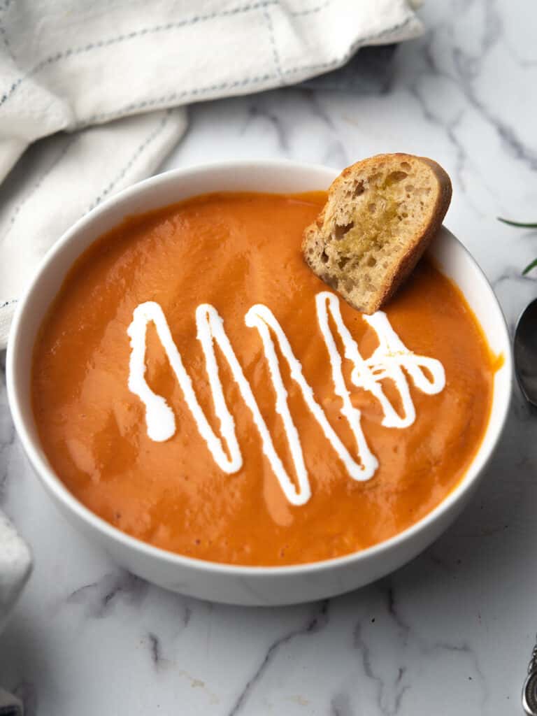 Tomato Soup With Canned Tomatoes - Pepper Bowl